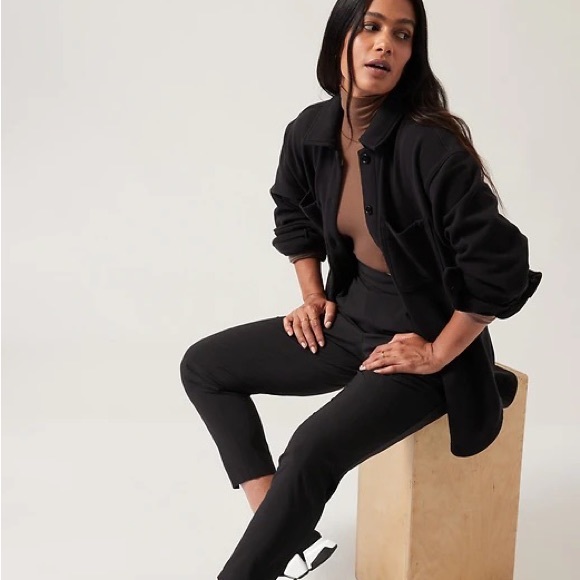 Athleta | Jackets & Coats | Nwt Athleta Retroplush Shirt Jacket | Poshmark